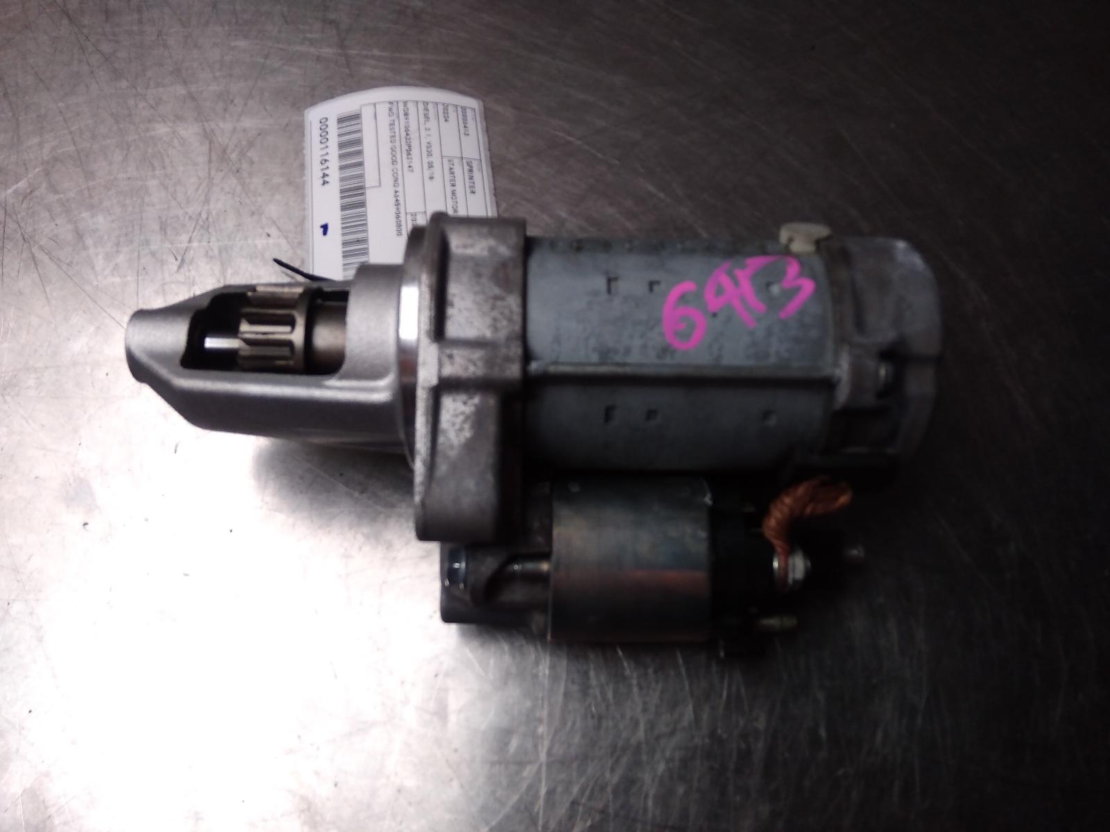 MERCEDES BENZ SPRINTER VS30 05/2018-01/2022 STARTER MOTOR DIESEL 2.1L ...
