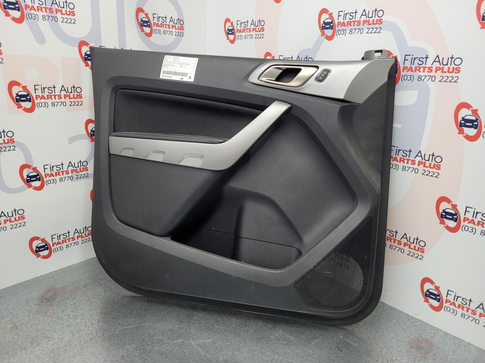 FORD RANGER XLT PX 3 SERIES 09/2018-04/2022 DOOR TRIM LEFT FRONT DUAL ...