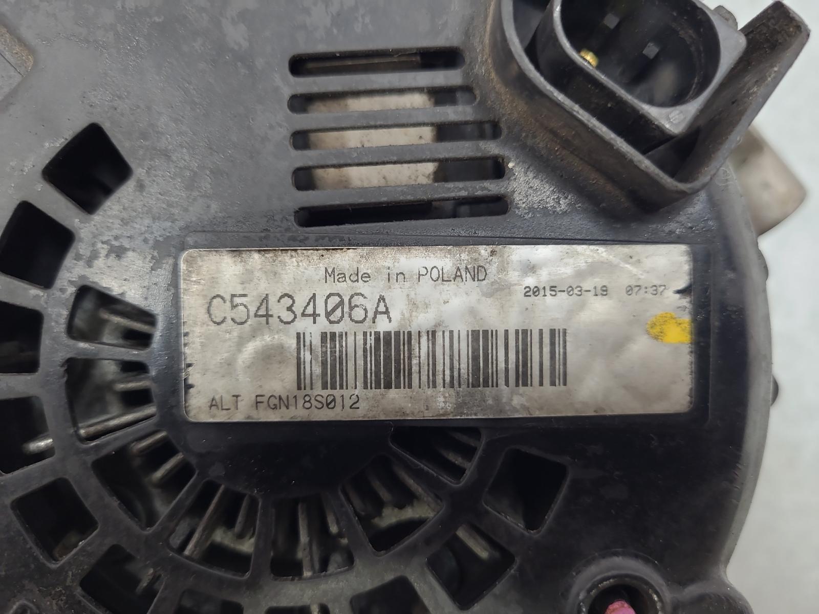 MERCEDES BENZ SPRINTER NCV3 09/2009-04/2018 ALTERNATOR DIESEL 2.1L EURO ...