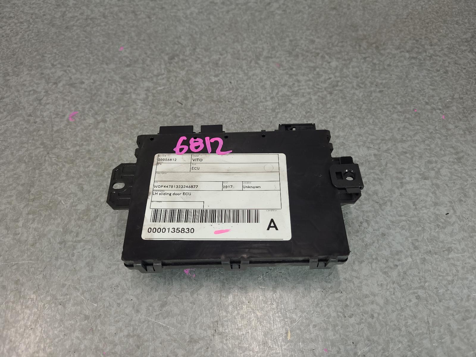 MERCEDES BENZ VITO 447 03/2015-02/2022 LEFT REAR SLIDING DOOR ECU ...