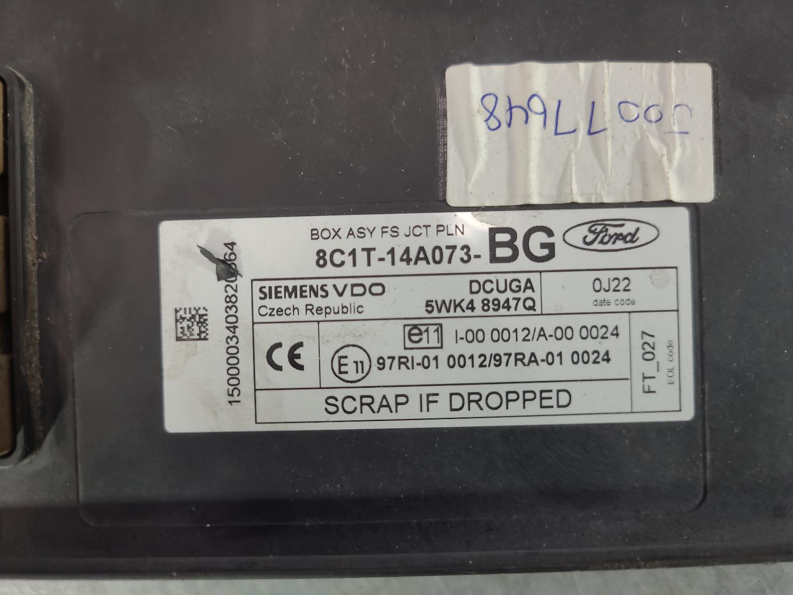 FORD TRANSIT VM 07/2006-02/2014 BCM ECU - Transit Spares