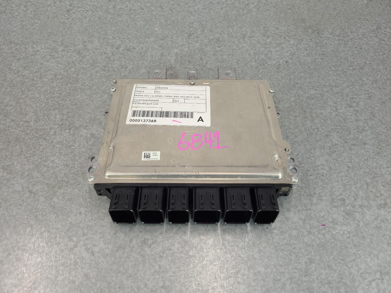 MERCEDES BENZ SPRINTER VS30 01/2022-ON ENGINE ECU ONLY 2.0L DIESEL ...