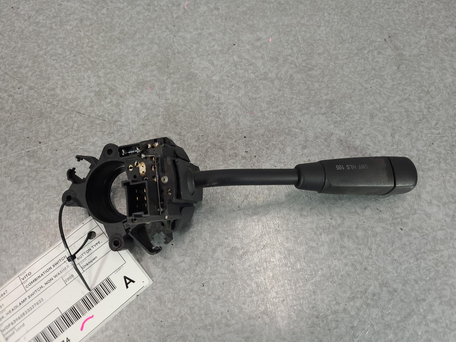 MERCEDES BENZ VITO 639 04/2004-02/2015 COMBINATION HEADLAMP SWITCH ...