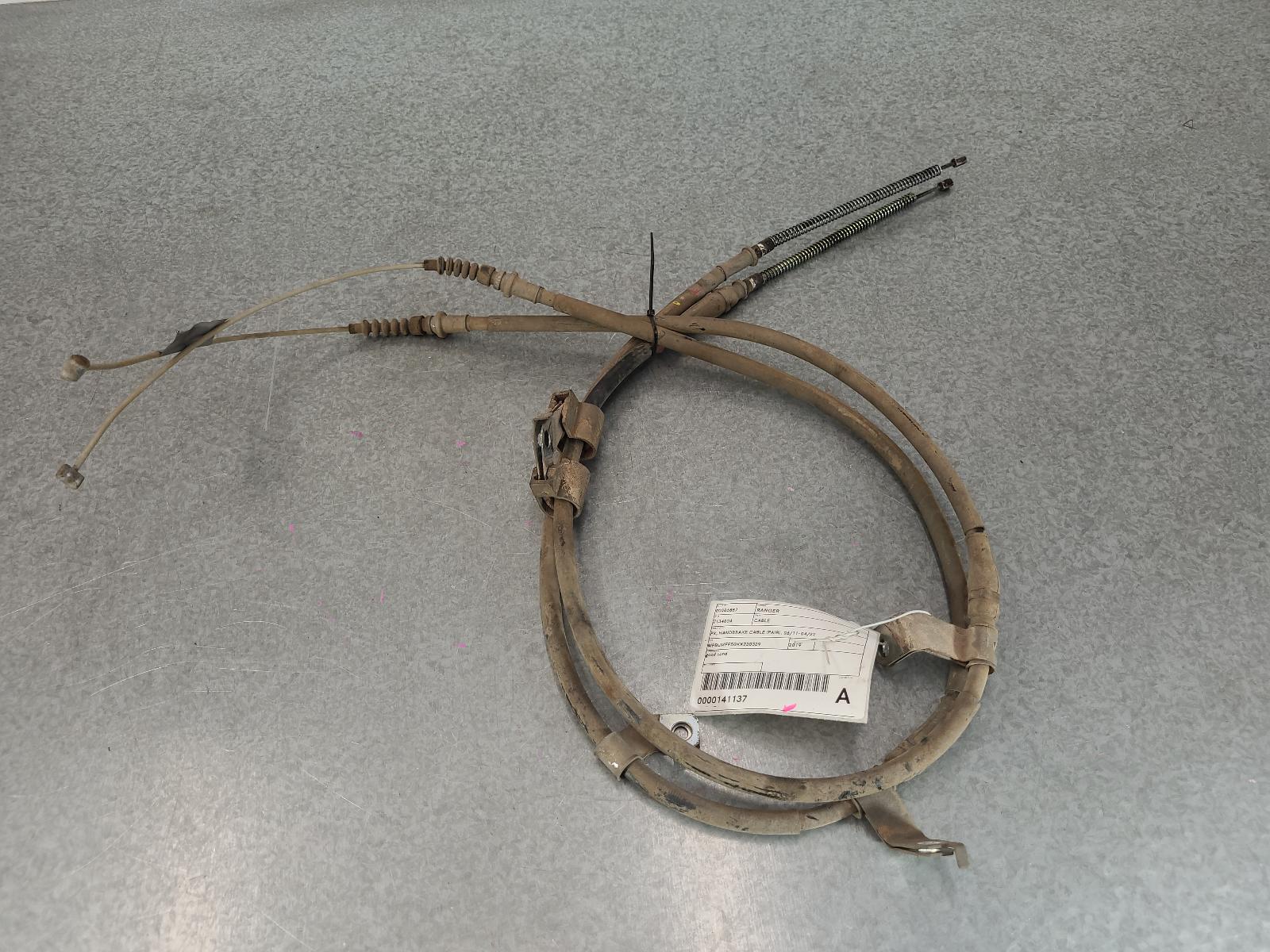FORD RANGER PX 06/2011-04/2022 HANDBRAKE CABLE PAIR - Ranger Spares