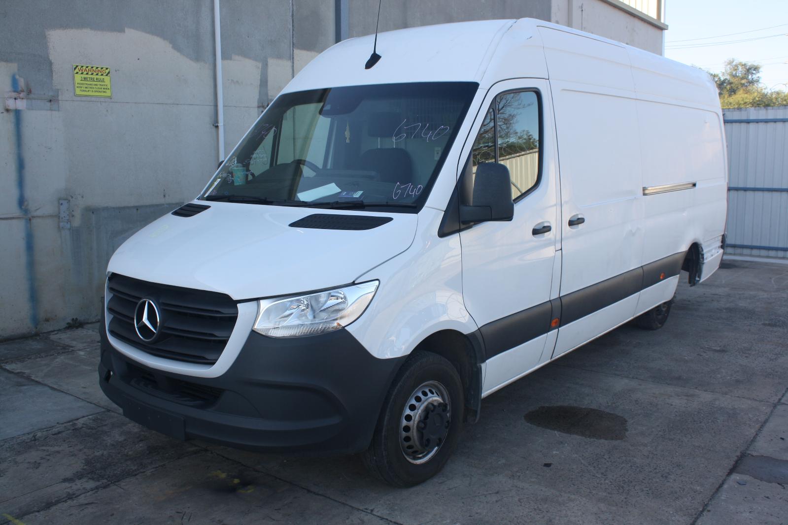 MERCEDES BENZ SPRINTER VS30 05/2018-2023 REAR BAR MAIN REINFORCEMENT ...