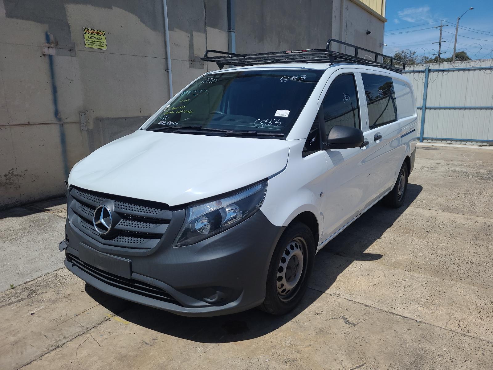 MERCEDES BENZ VITO 447 03/2015-ON RIGHT REAR BUMPER BAR END TAILGATE ...