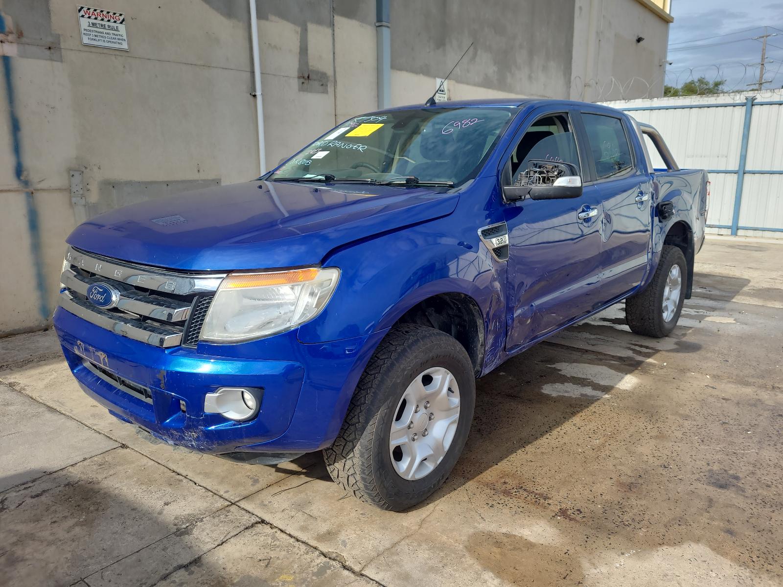 FORD RANGER 2011-2015 MUD FLAPS RH REAR, PX, 06/11-06/15 - Ranger Spares