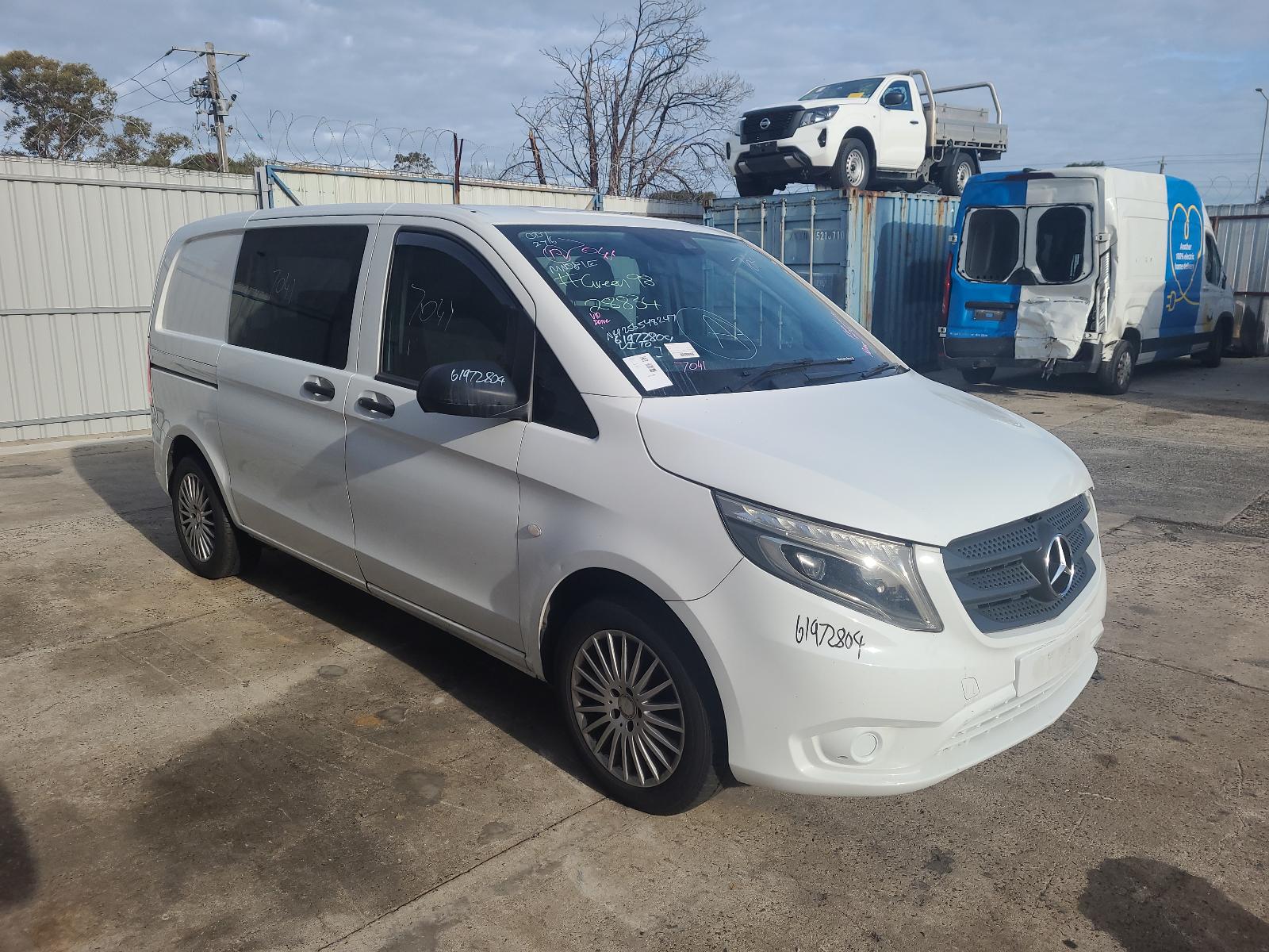 MERCEDES VITO 2015-2024 REAR BUMPER 447, BUMPER BAR END (LH SIDE ...