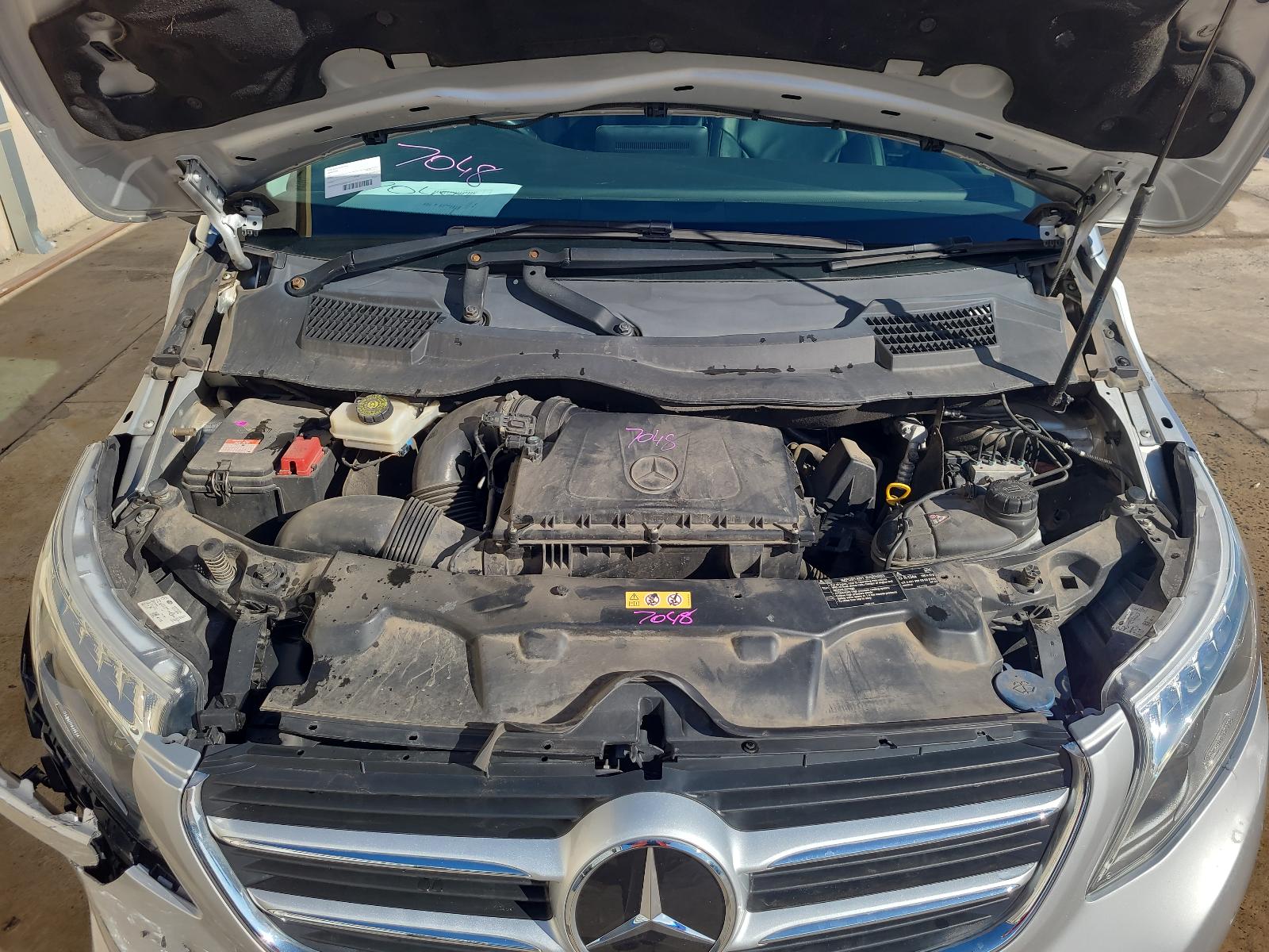 MERCEDES VITO 2015-2022 A/C HOSES 447, DIESEL, 2.1, UNDER BONNET SET ...