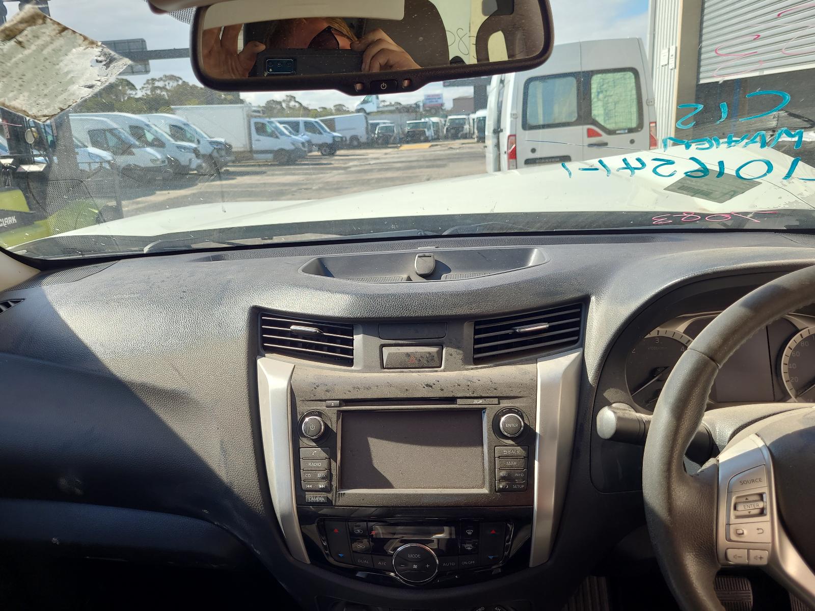 NISSAN NAVARA 2015-2025 REAR/TAILGATE GLASS NP300, REAR SCREEN GLASS, W ...