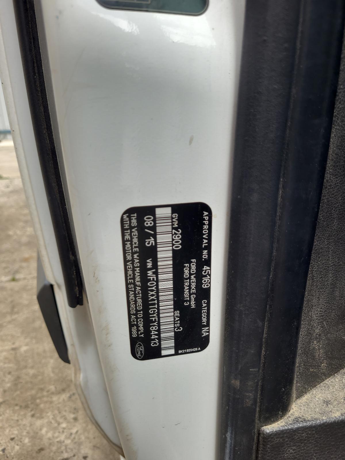 FORD TRANSIT CUSTOM 2013-2023 - First Auto Parts
