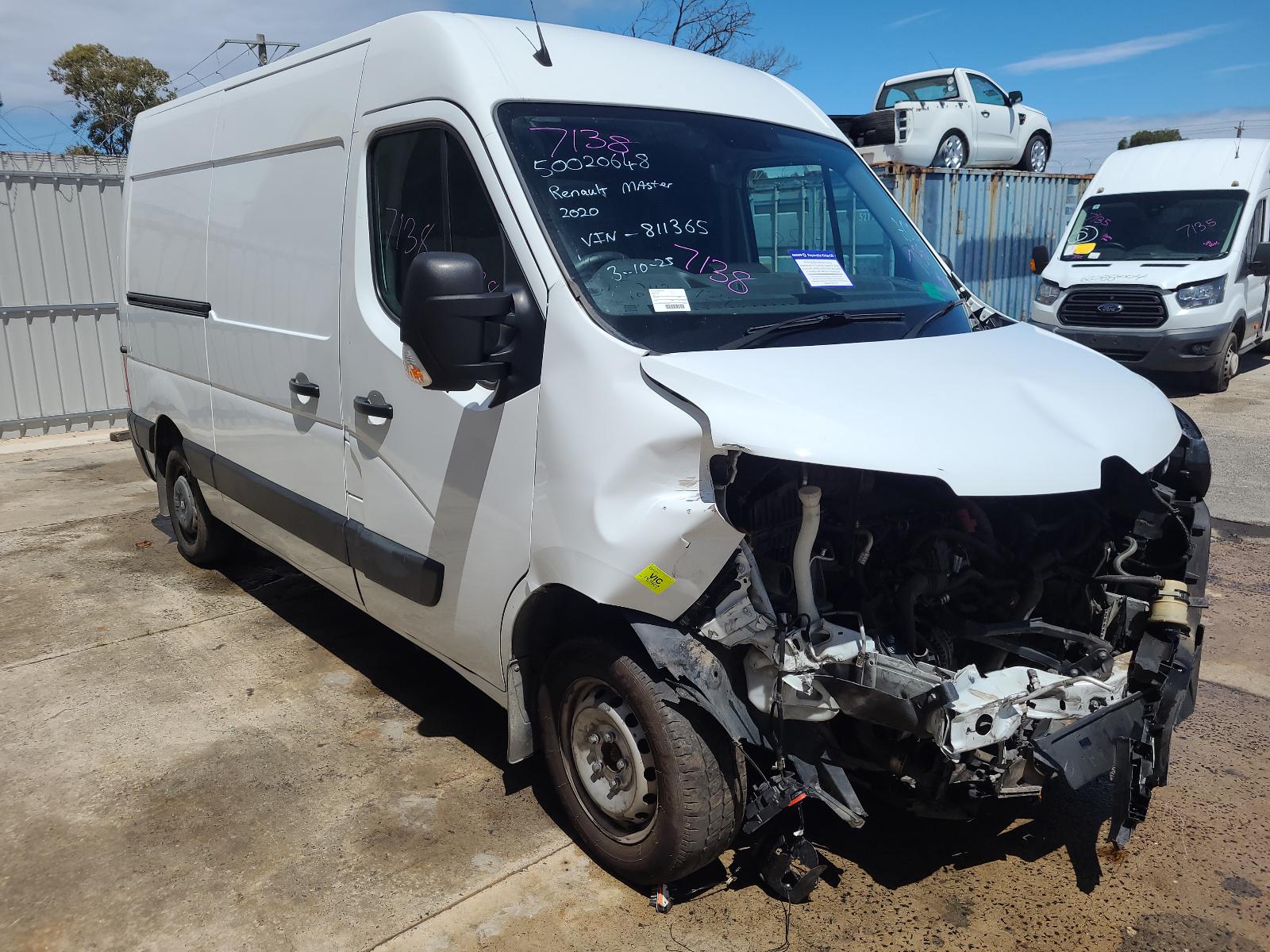 RENAULT MASTER 2020-2024 DOOR TRIM RH FRONT, CLOTH, X62, 02/20- First ...