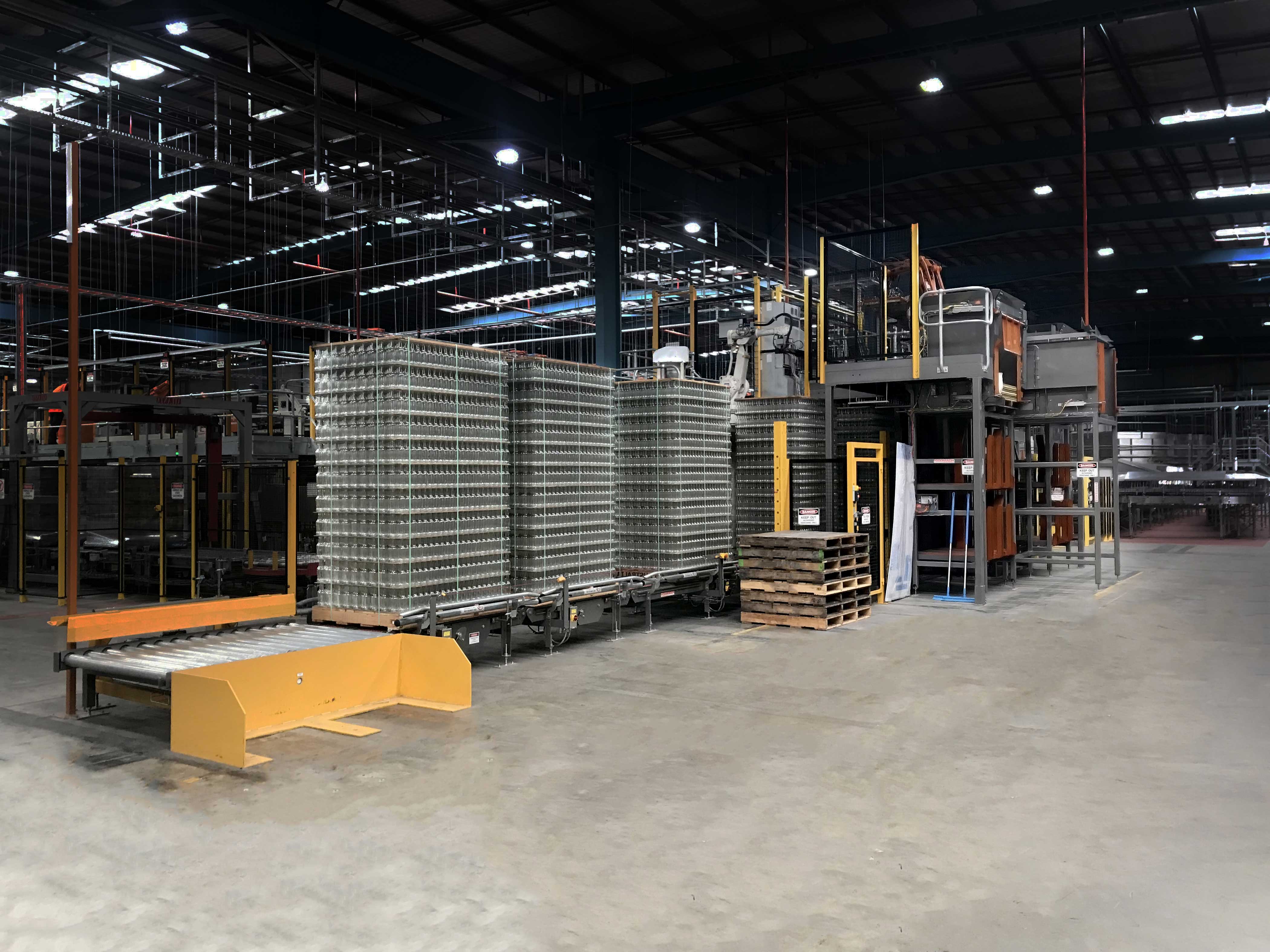 Mechanical High Level Depalletiser