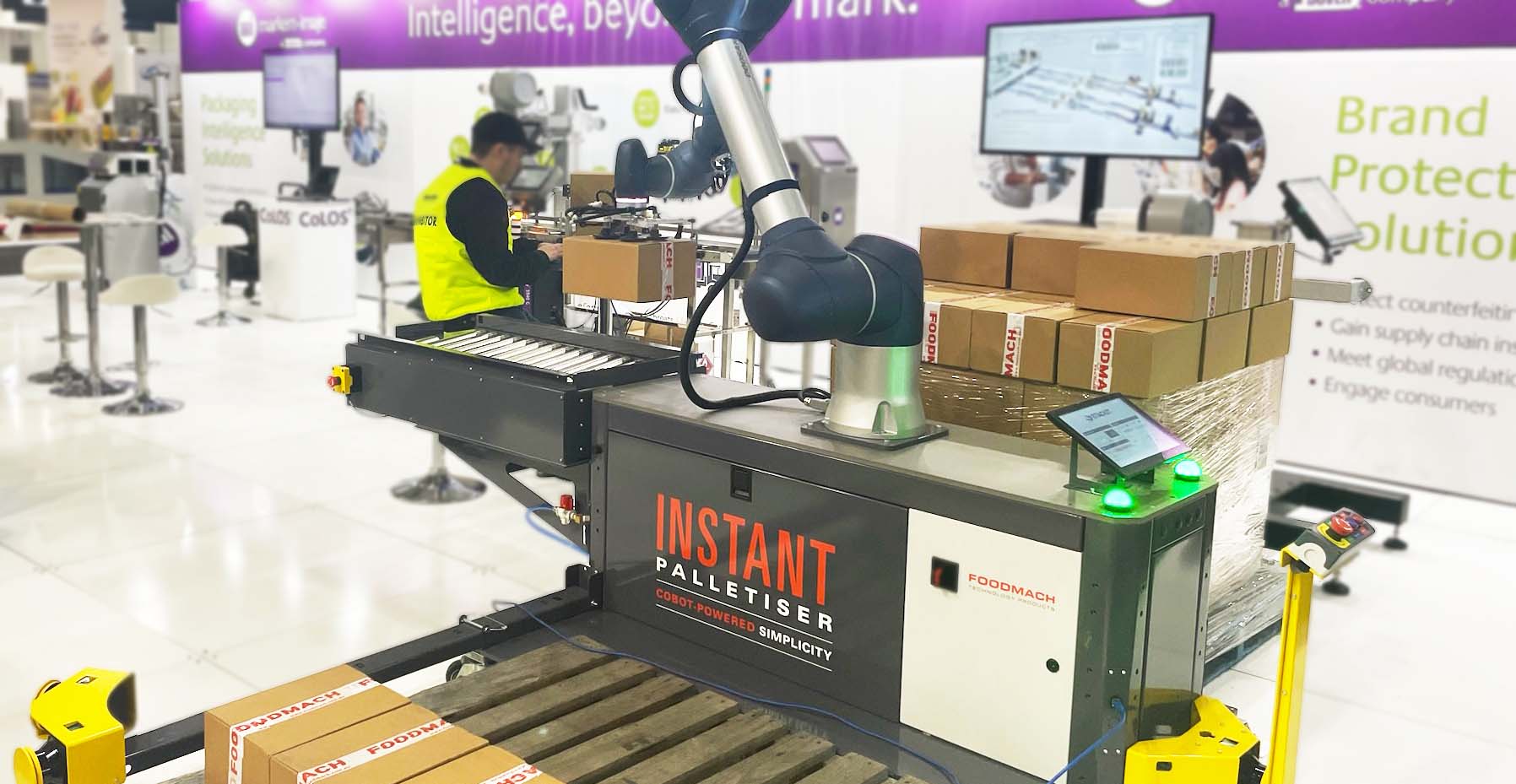 Instant Cobot Palletiser