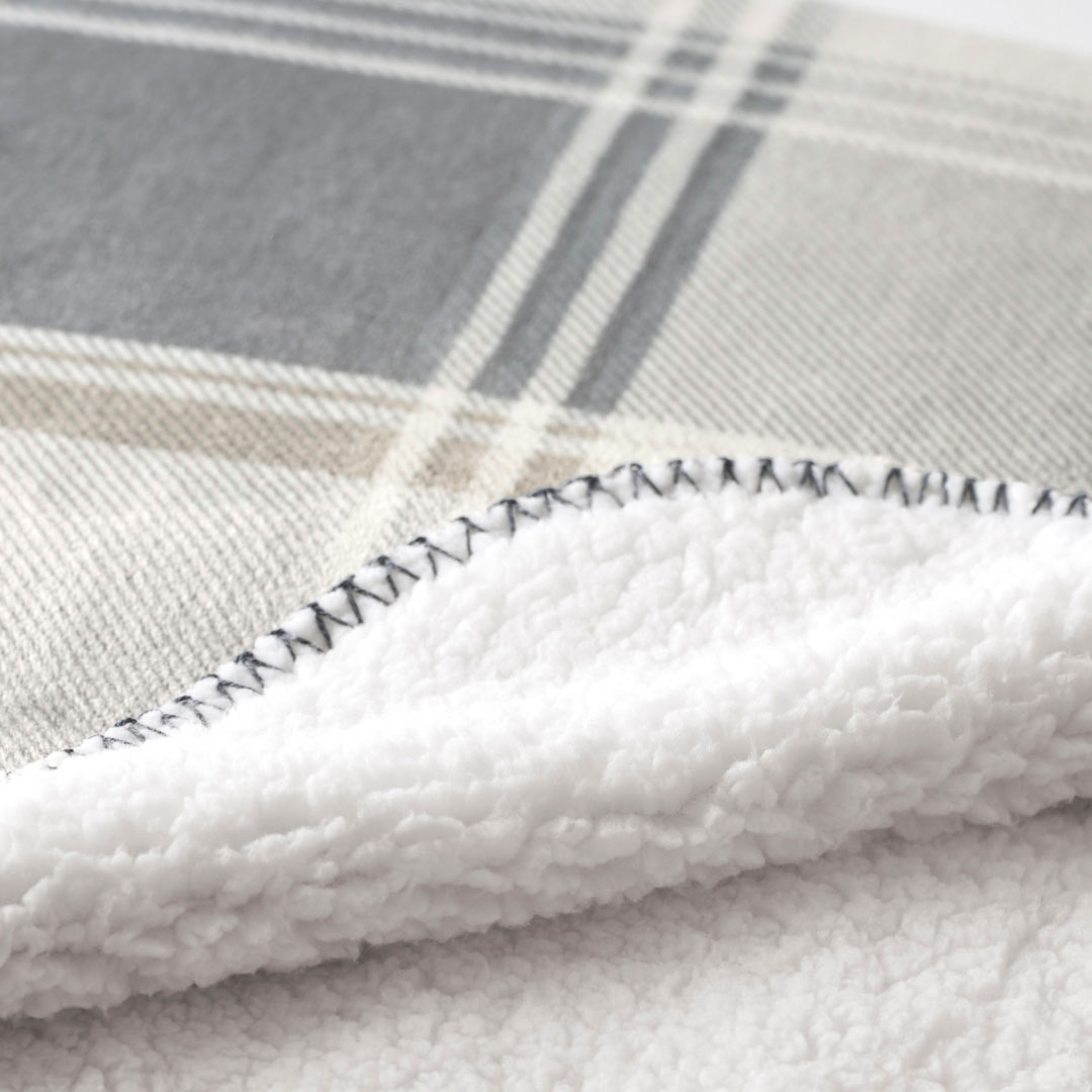 Buy Sherpa Throw - Grey/Stone Online | Bed Bath N' Table