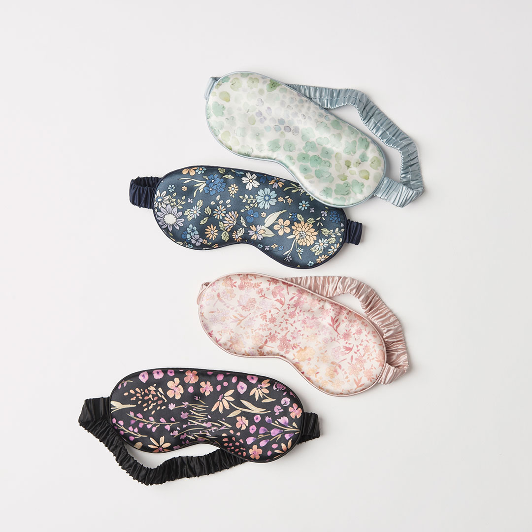 Buy Silk Eye Mask - Blue Online | Bed Bath N' Table