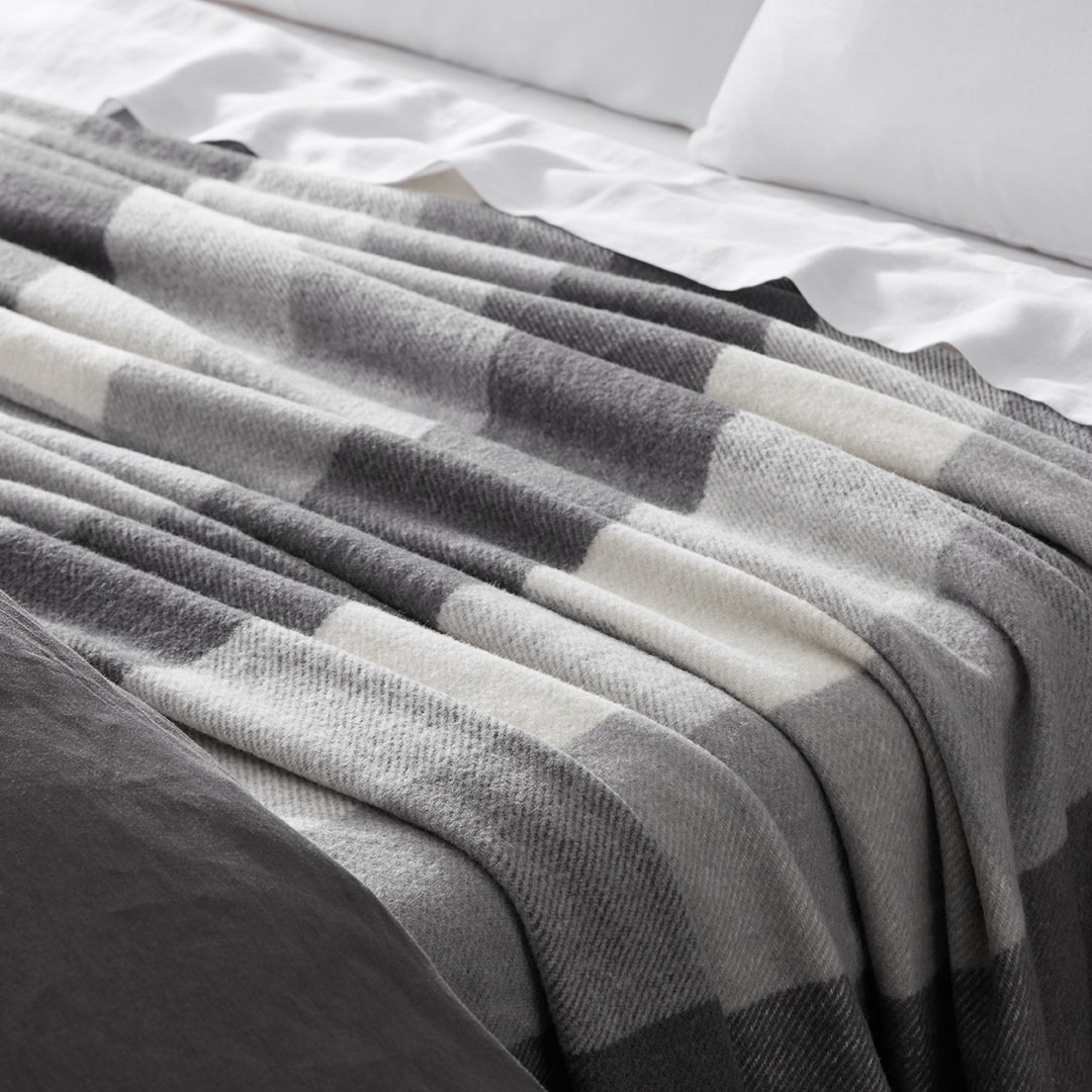 Buy Lincoln Check Blanket Online | Bed Bath N' Table