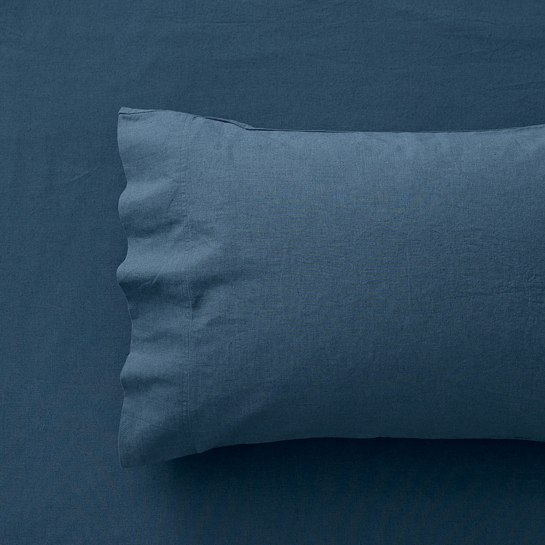 Buy Olsen Sheet Set - Slate Blue Online | Bed Bath N' Table