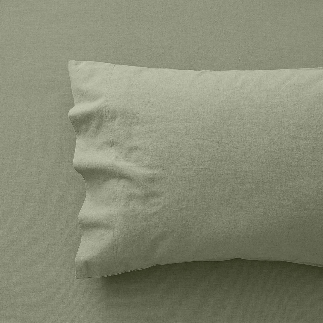 Buy Olsen Sheet Set - Green Online | Bed Bath N' Table