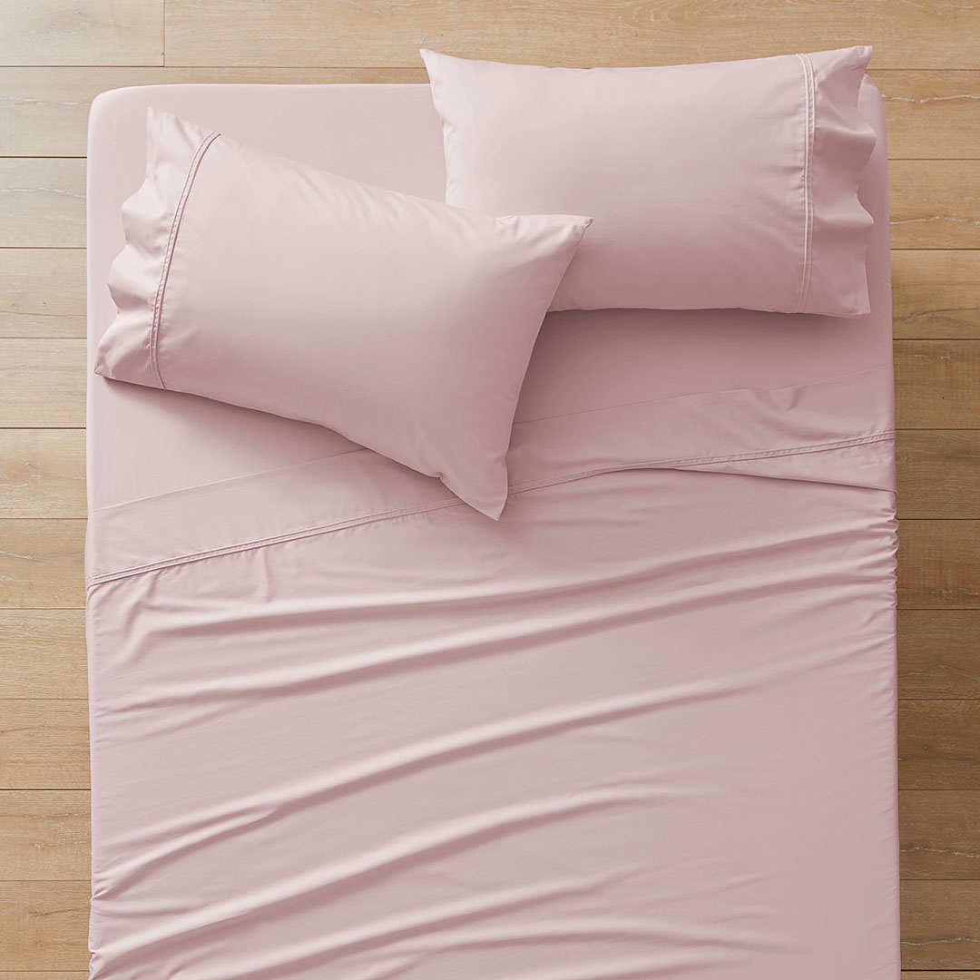Buy Pure Sheet Set - Rose Online | Bed Bath N' Table