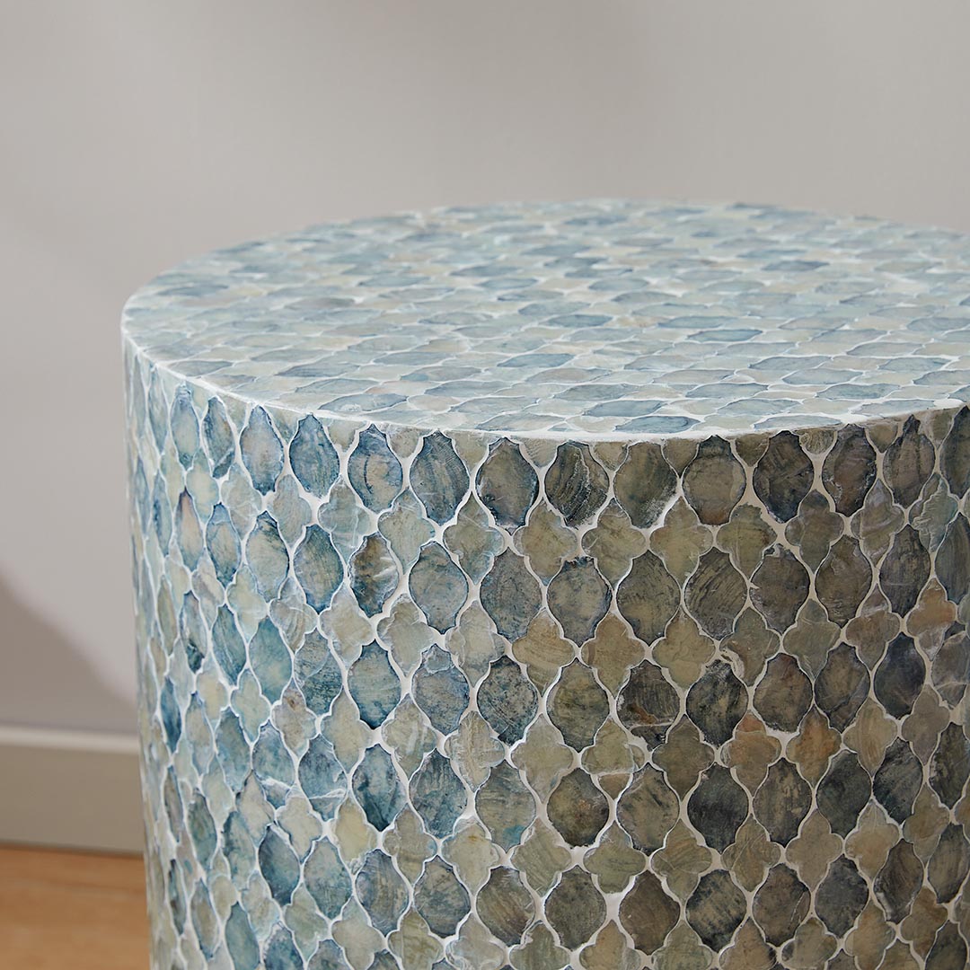 Shop Rhodes Inlay Stool Online | Bed Bath N' Table