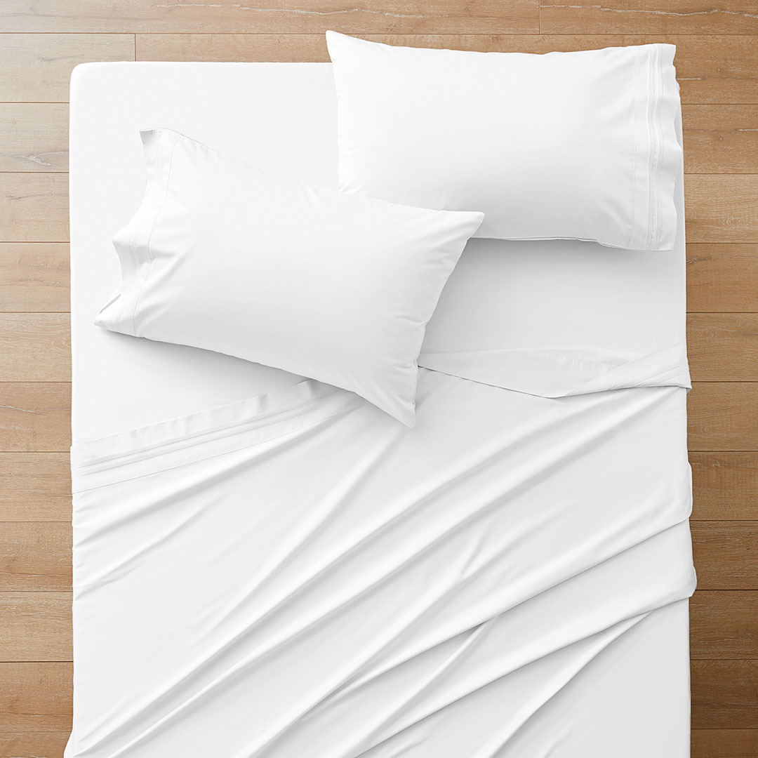Buy Milano Sheet Set - White Online | Bed Bath N' Table