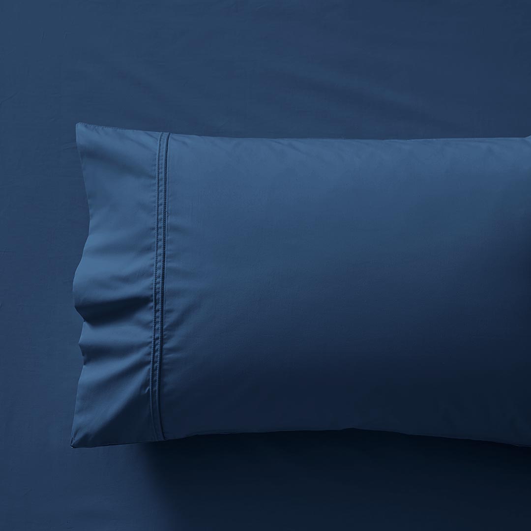Buy Pure Sheet Set - Indigo Online | Bed Bath N' Table