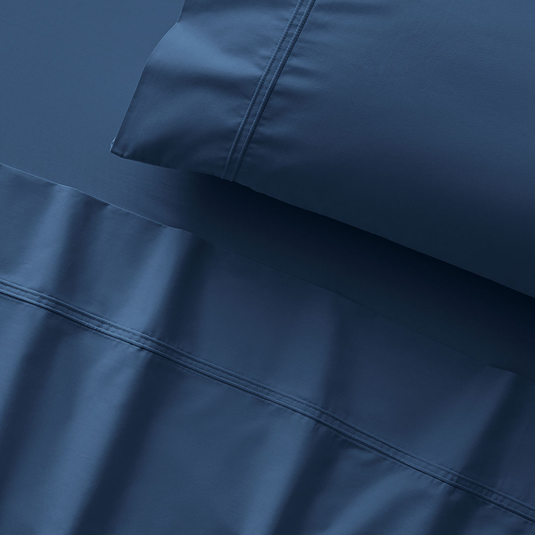 Buy Pure Sheet Set - Indigo Online | Bed Bath N' Table