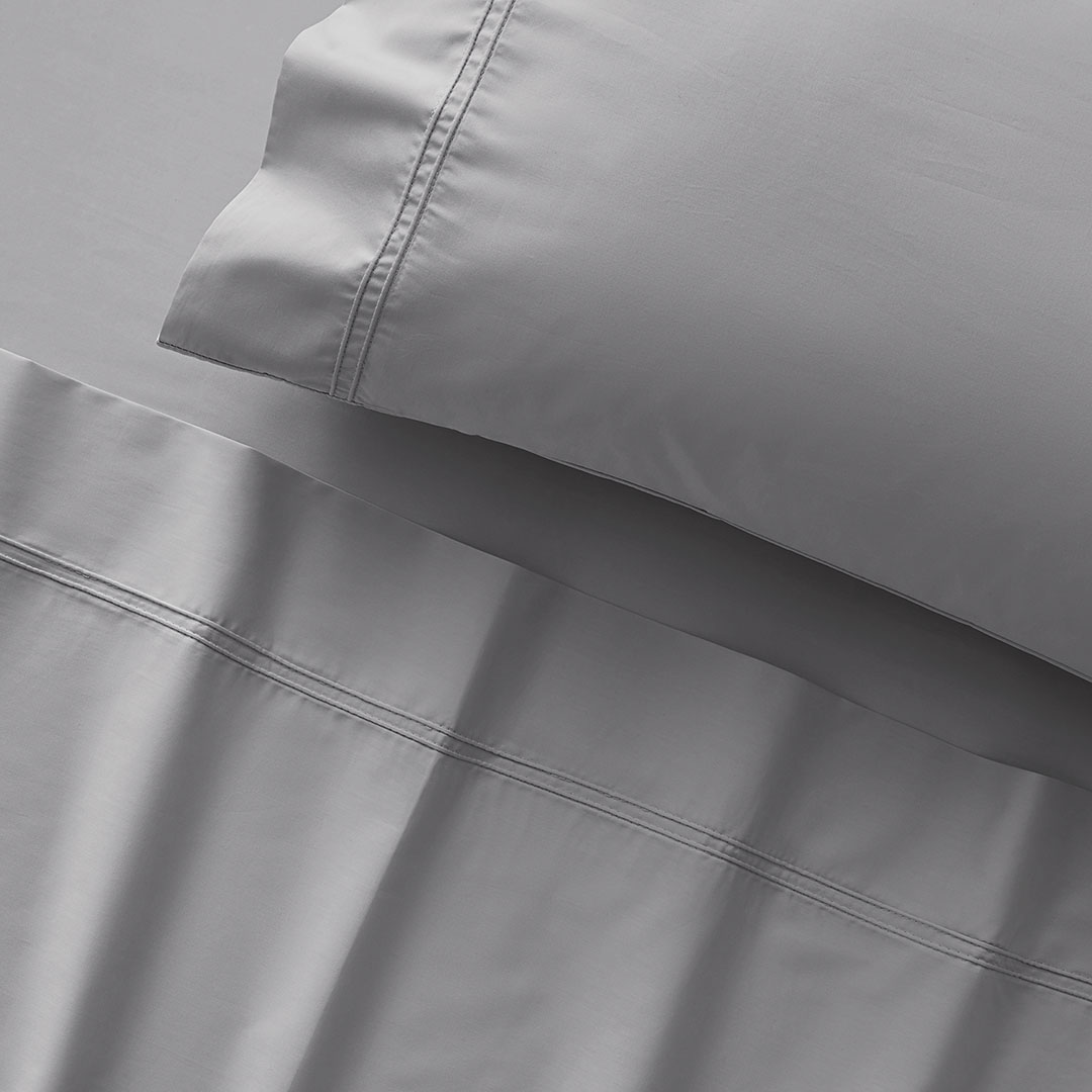 Buy Superior Sheet Set - Silver Online | Bed Bath N' Table