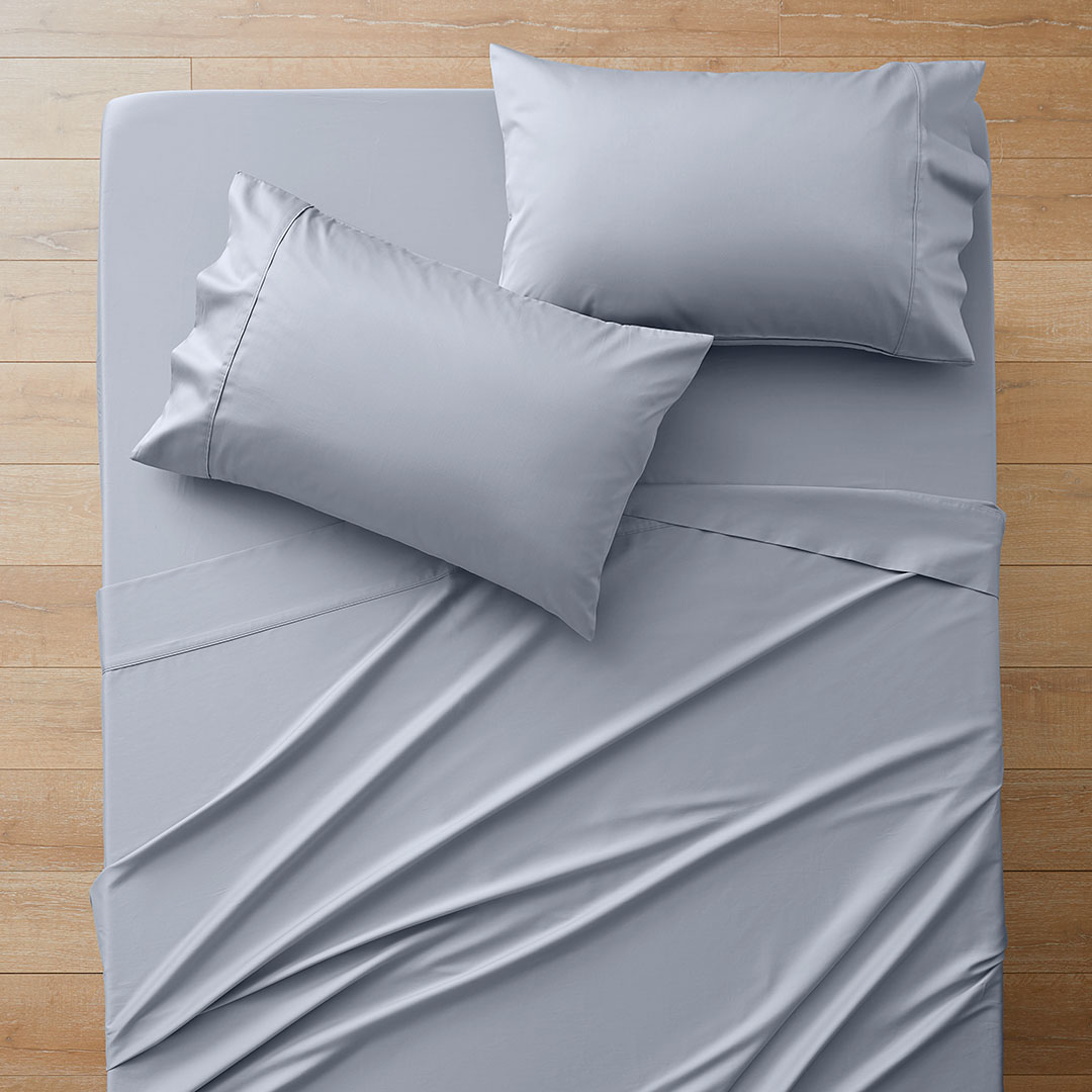 Buy Superior Sheet Set - Silver Online | Bed Bath N' Table