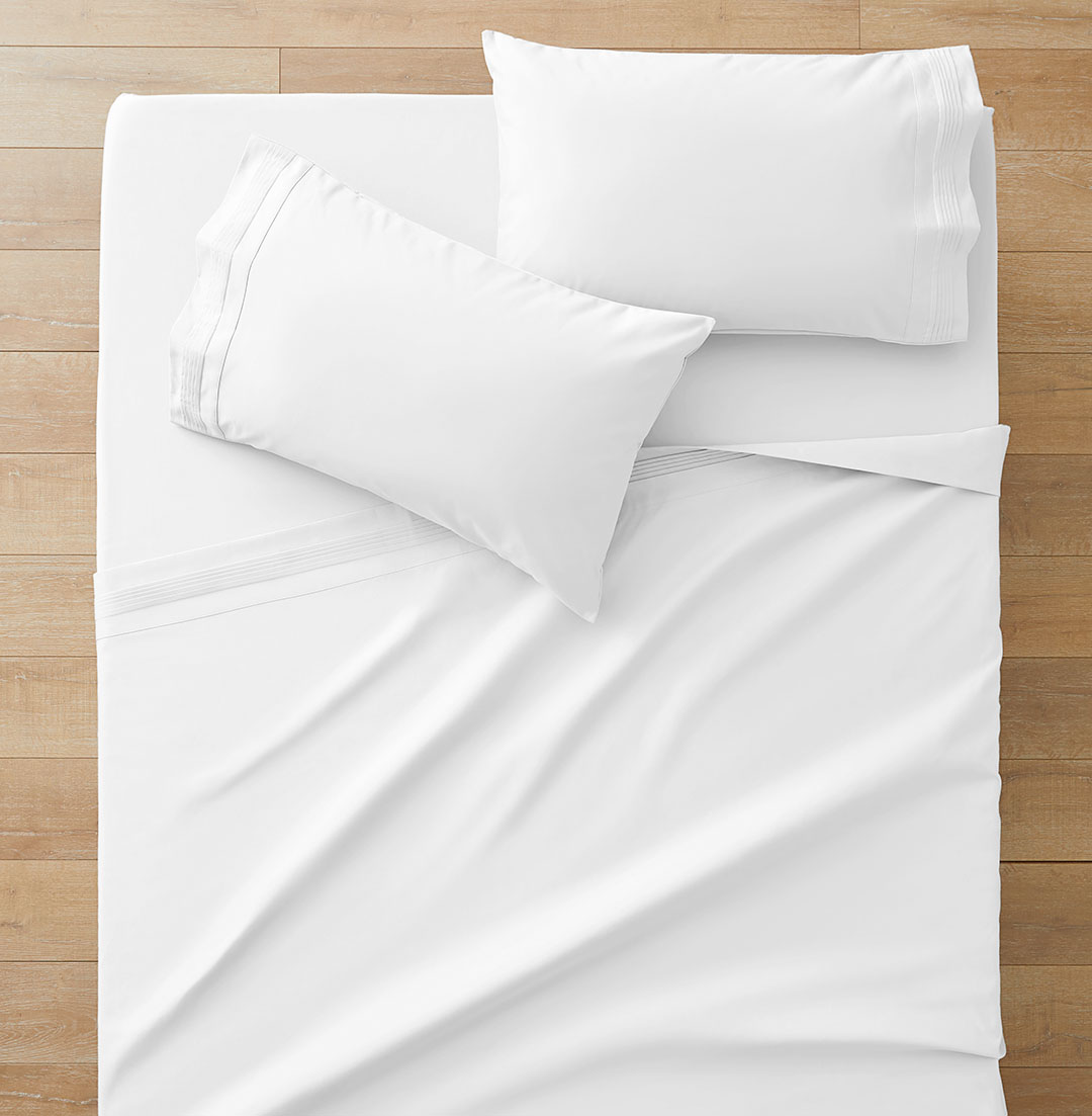 Buy Luxe Sheet Set - White Online | Bed Bath N' Table