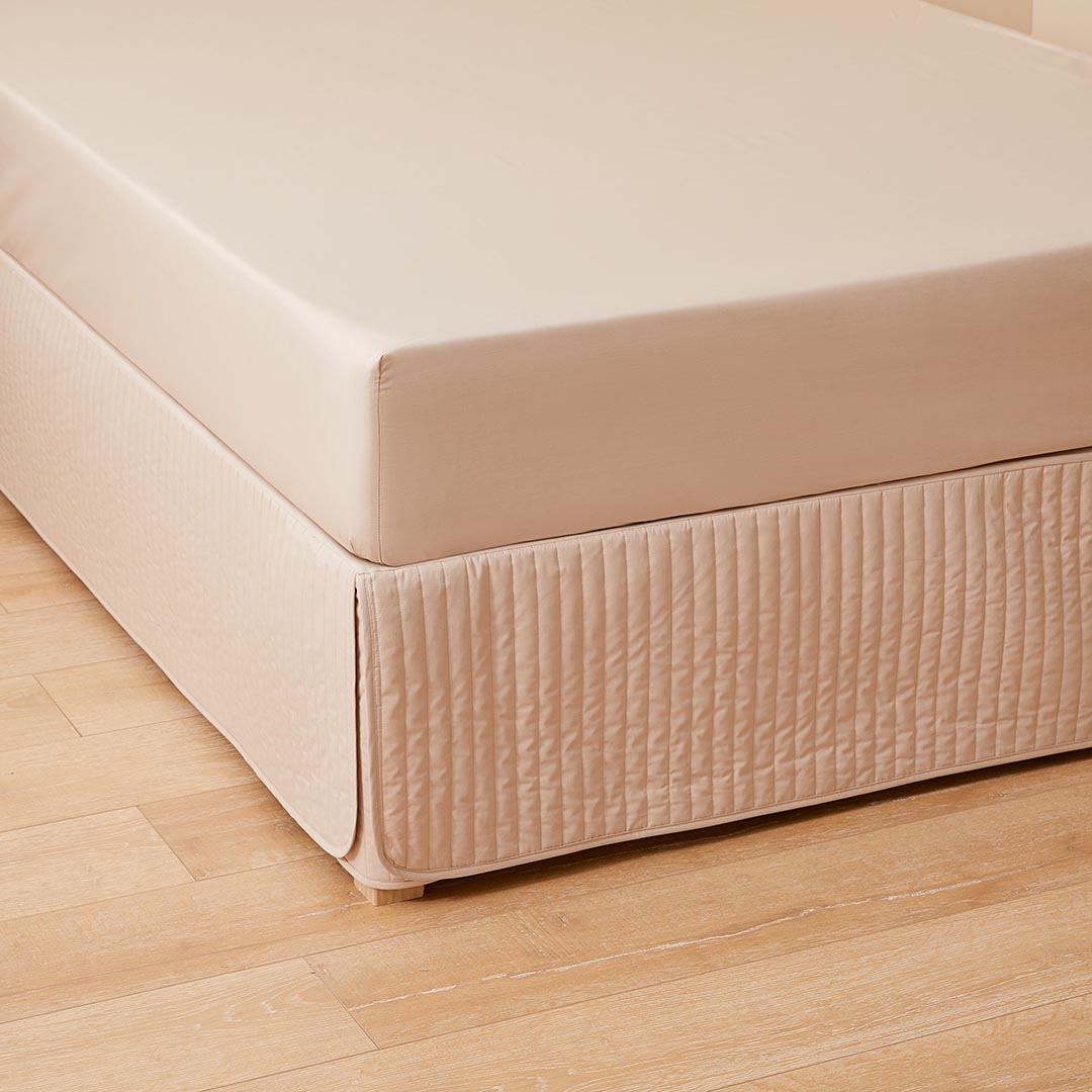 Shop Perfects Padded Valance - Stone Online | Bed Bath N' Table