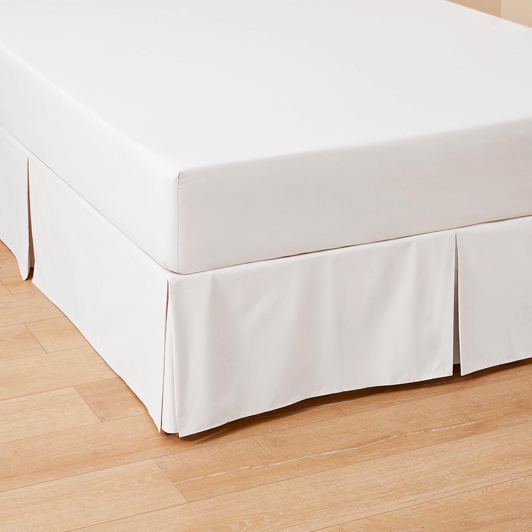 Buy Perfects Pleated Valance - White Online | Bed Bath N' Table