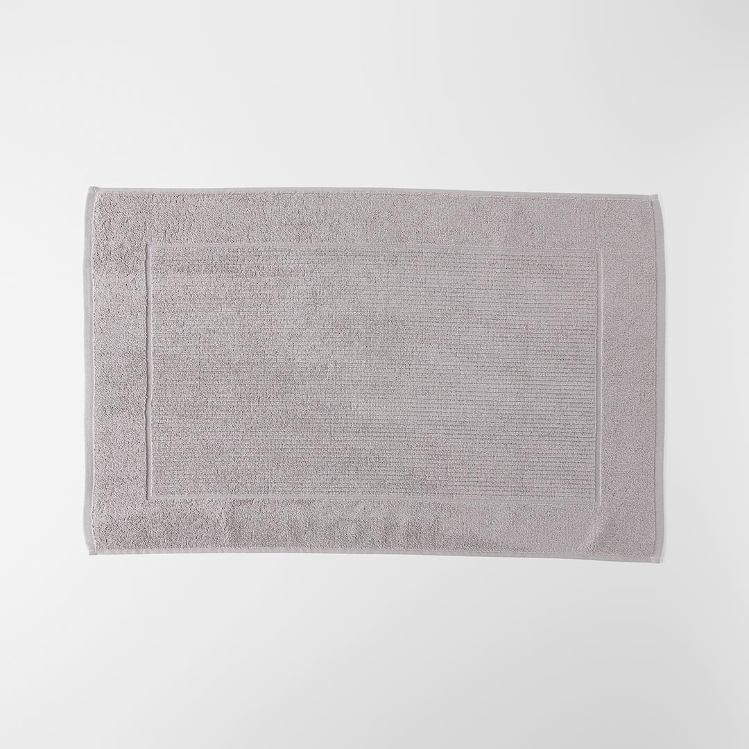 Shop Boston Bath Mat - Silver Grey Online | Bed Bath N' Table