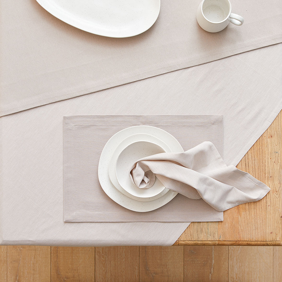 Shop Baltimore Napery - Stone Online | Bed Bath N' Table