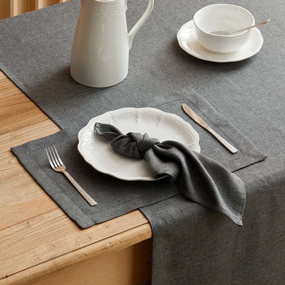 Buy Carlisle Charcoal Napery Online | Bed Bath N' Table