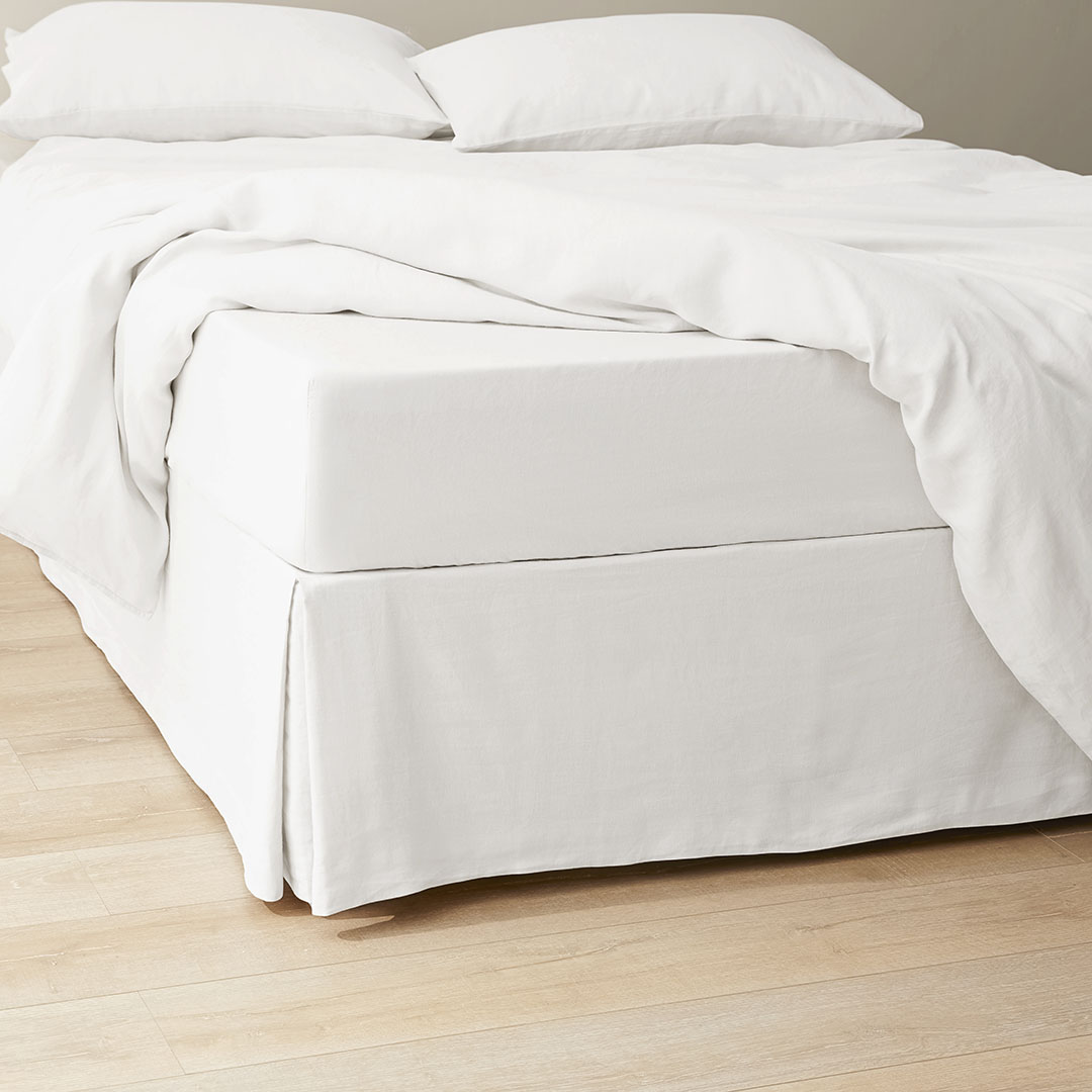 Shop Milano Valances - White Online | Bed Bath N' Table