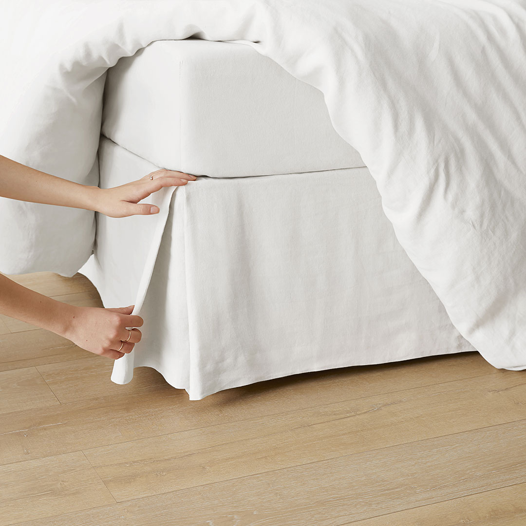 Shop Milano Valances - White Online | Bed Bath N' Table