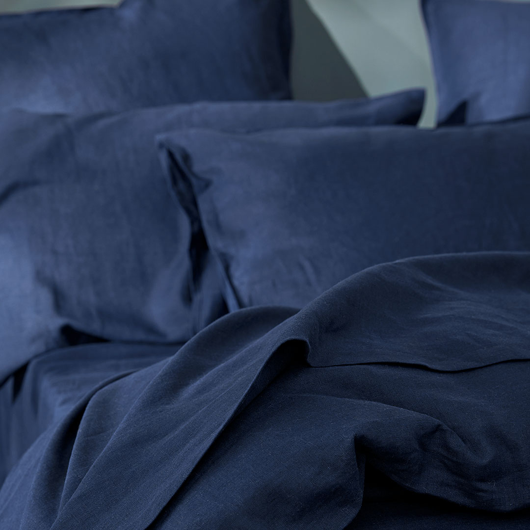 Buy Milano Quilt Cover - Ink Online | Bed Bath N' Table