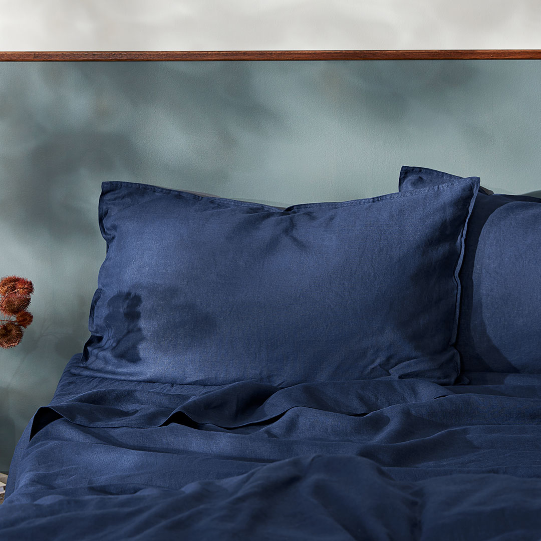 Shop Milano Quilt Cover - Ink Online | Bed Bath N' Table