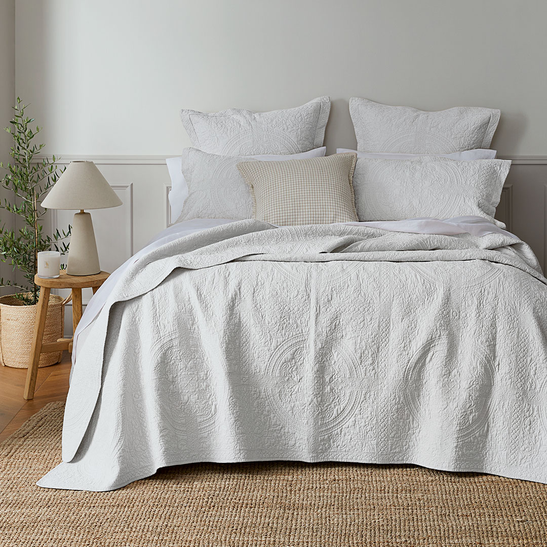 Buy Artemida Bedspread - white Online | Bed Bath N' Table