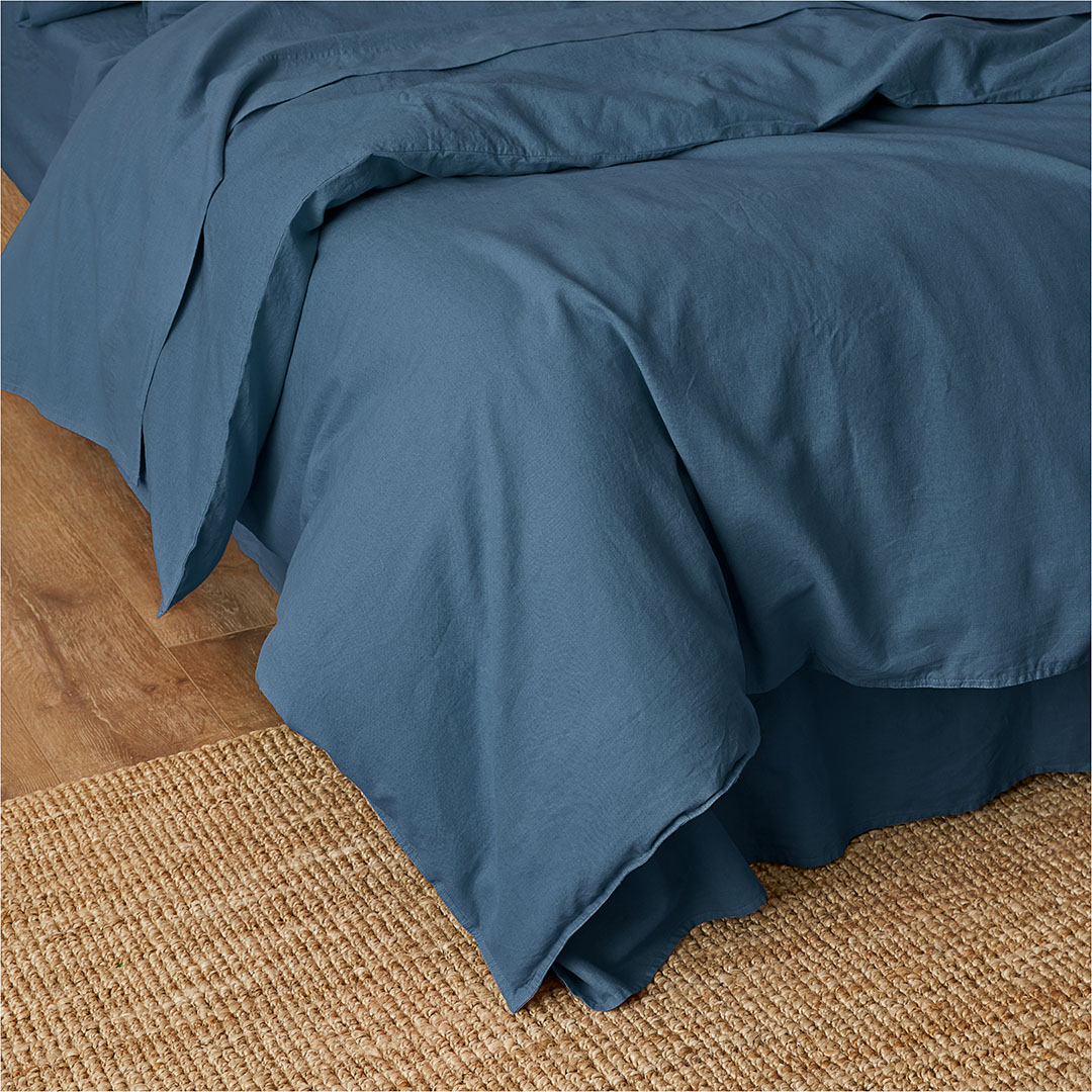 Buy Olsen Quilt Cover - Blue Online | Bed Bath N' Table