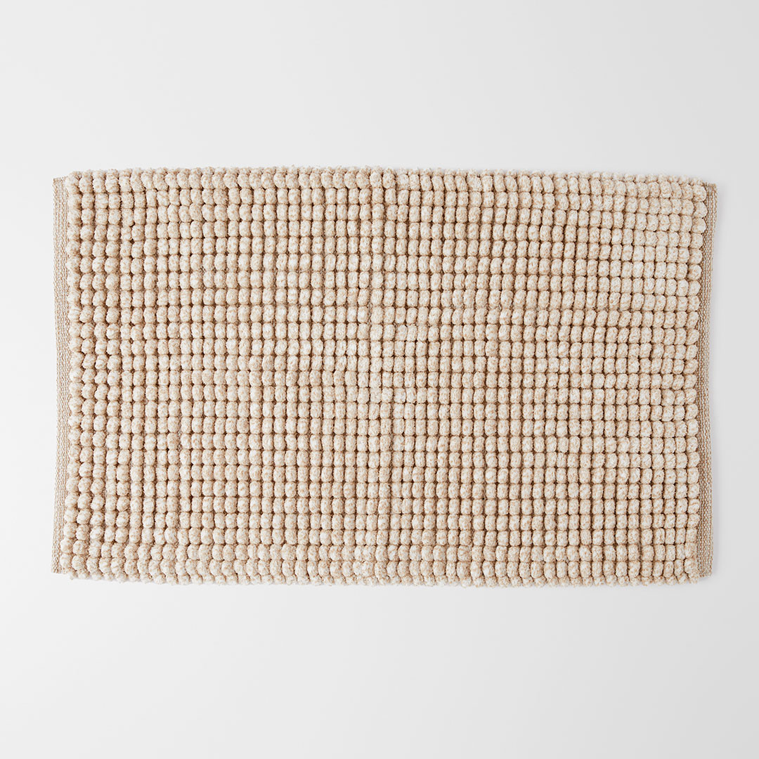 Shop Jonah Bath Mat - Natural Marle Online | Bed Bath N' Table
