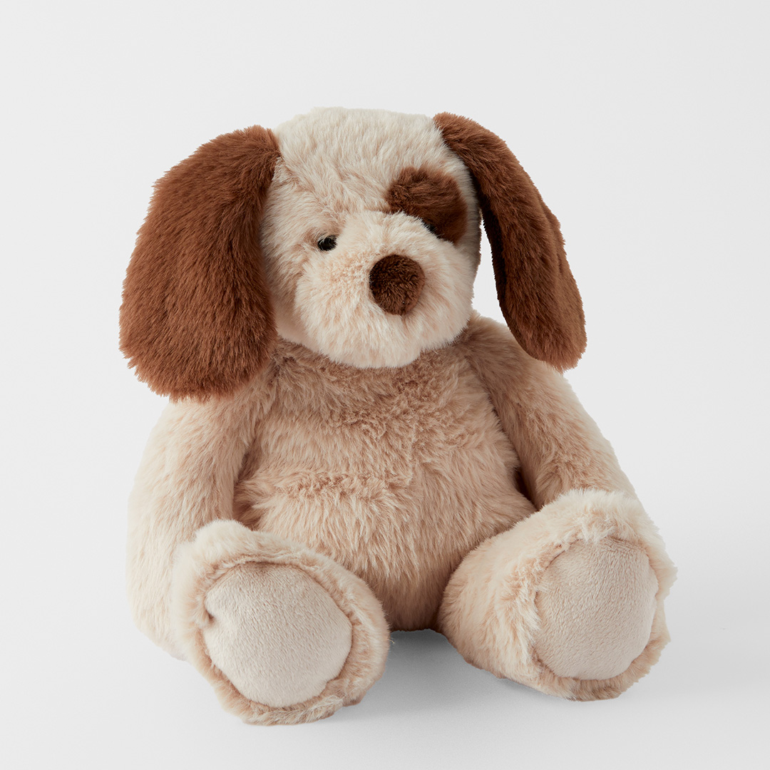 Shop Sammy Spotty Dog Soft Toy - Brown Online | Bed Bath N' Table