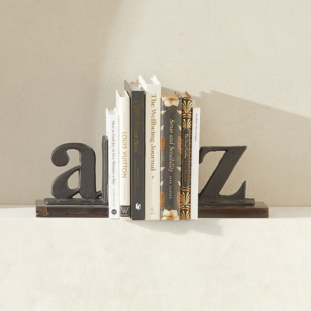 Bookends A & Z Set Of 2 | Bed Bath N' Table