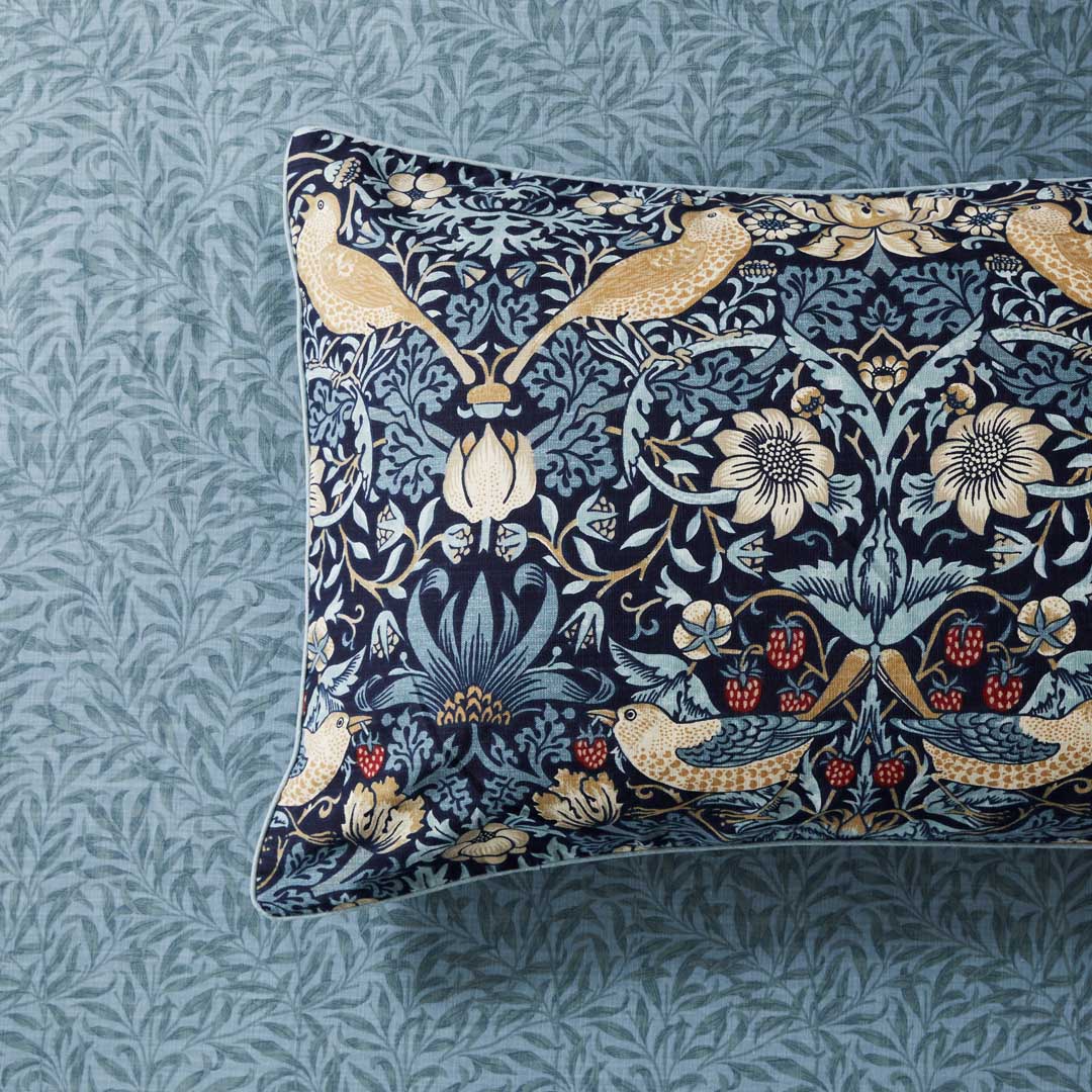 Buy Strawberry Thief Quilt Cover - Ink Online | Bed Bath N' Table