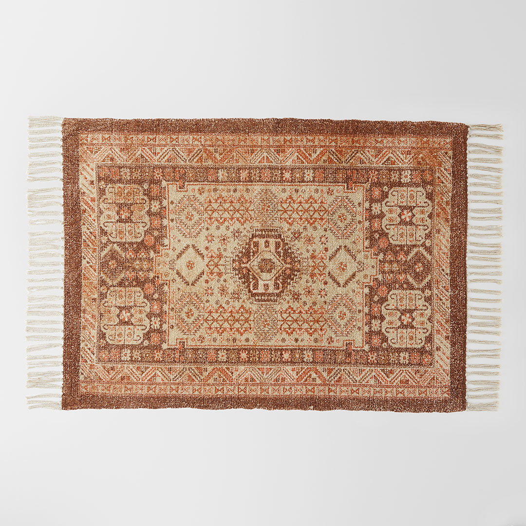 Shop Andes Bath Mat - Rust Online | Bed Bath N' Table