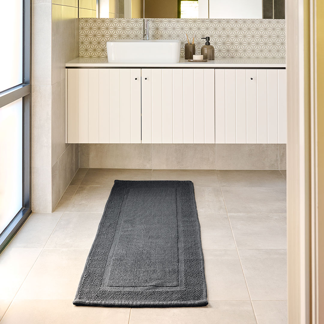 Shop Piermont Bath Runner - Granite Online | Bed Bath N' Table