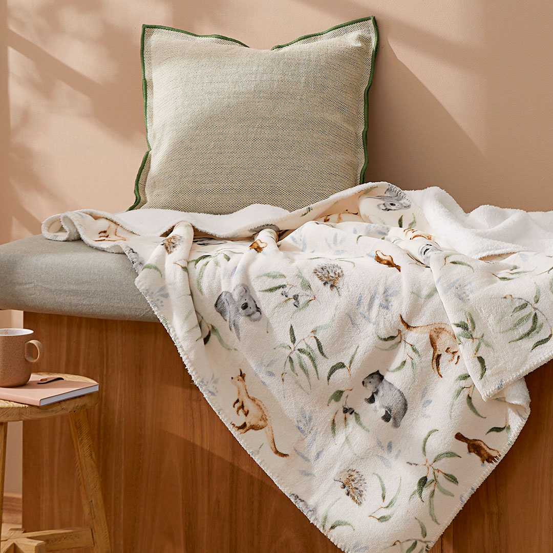 Shop Otway Sherpa Throw Online | Bed Bath N' Table