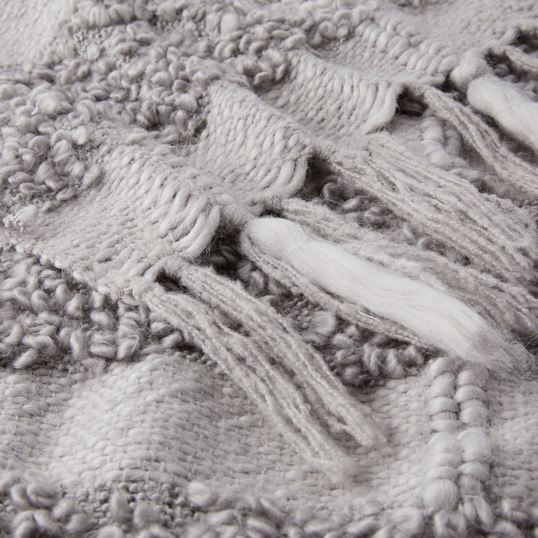 Shop Iver Throw - Dove Online | Bed Bath N' Table